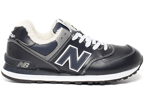 Кожаные кроссовки New Balance (Нью Баланс) Купить оригинал, цена, каталог.